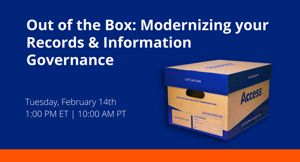 Out of The Box: Modernizing Records and Information Governance ...