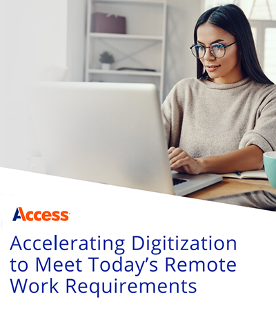 Accelerating Digitization to Meet Today's Remote Work Requirements ...